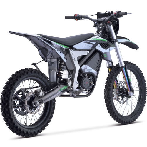 MotoTec Venom 72v 12000w Electric Dirt Bike White - Segwaymaui