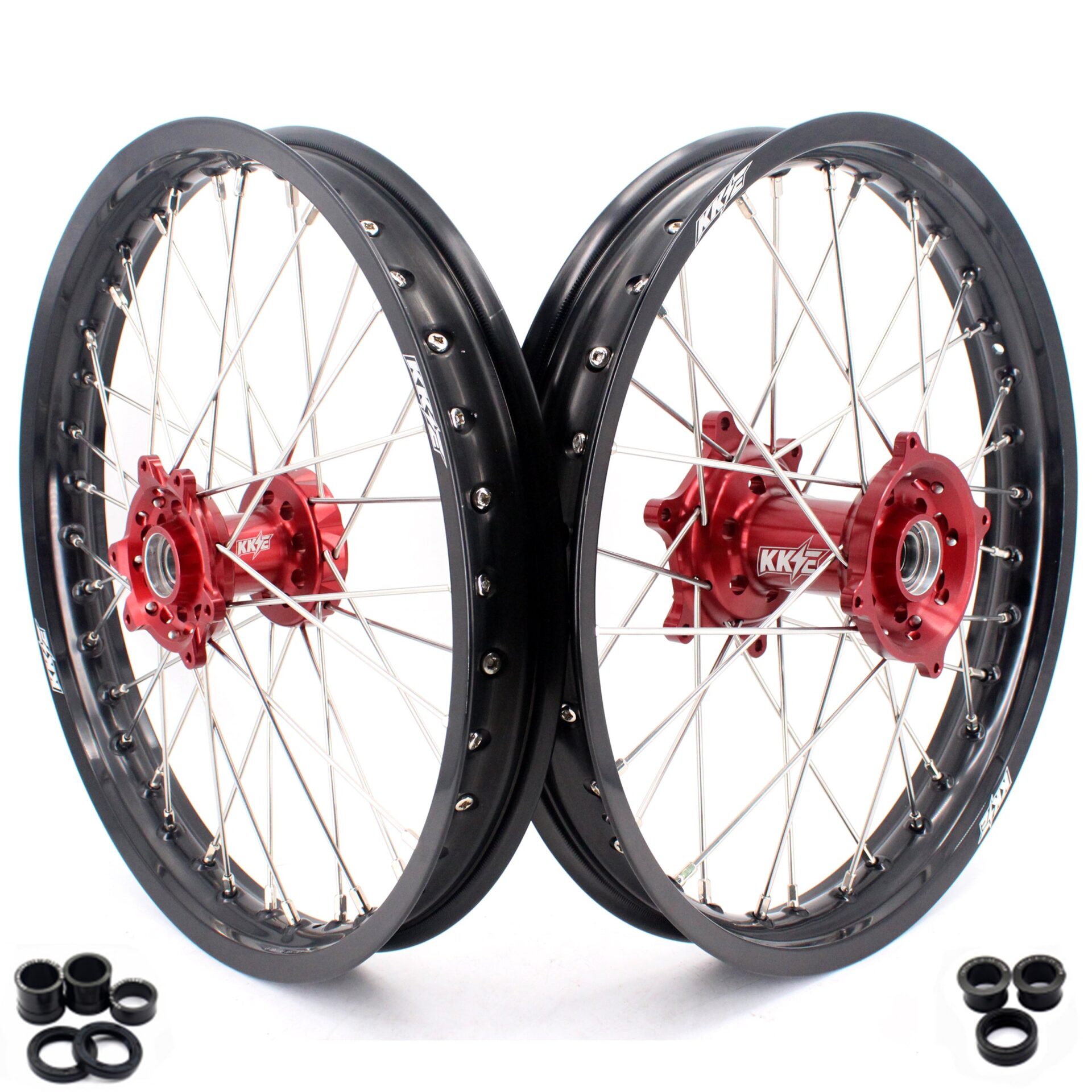 KKE Flat Track Wheels Rims for Honda CRF250R 2014-2025 CRF450R 2013 ...