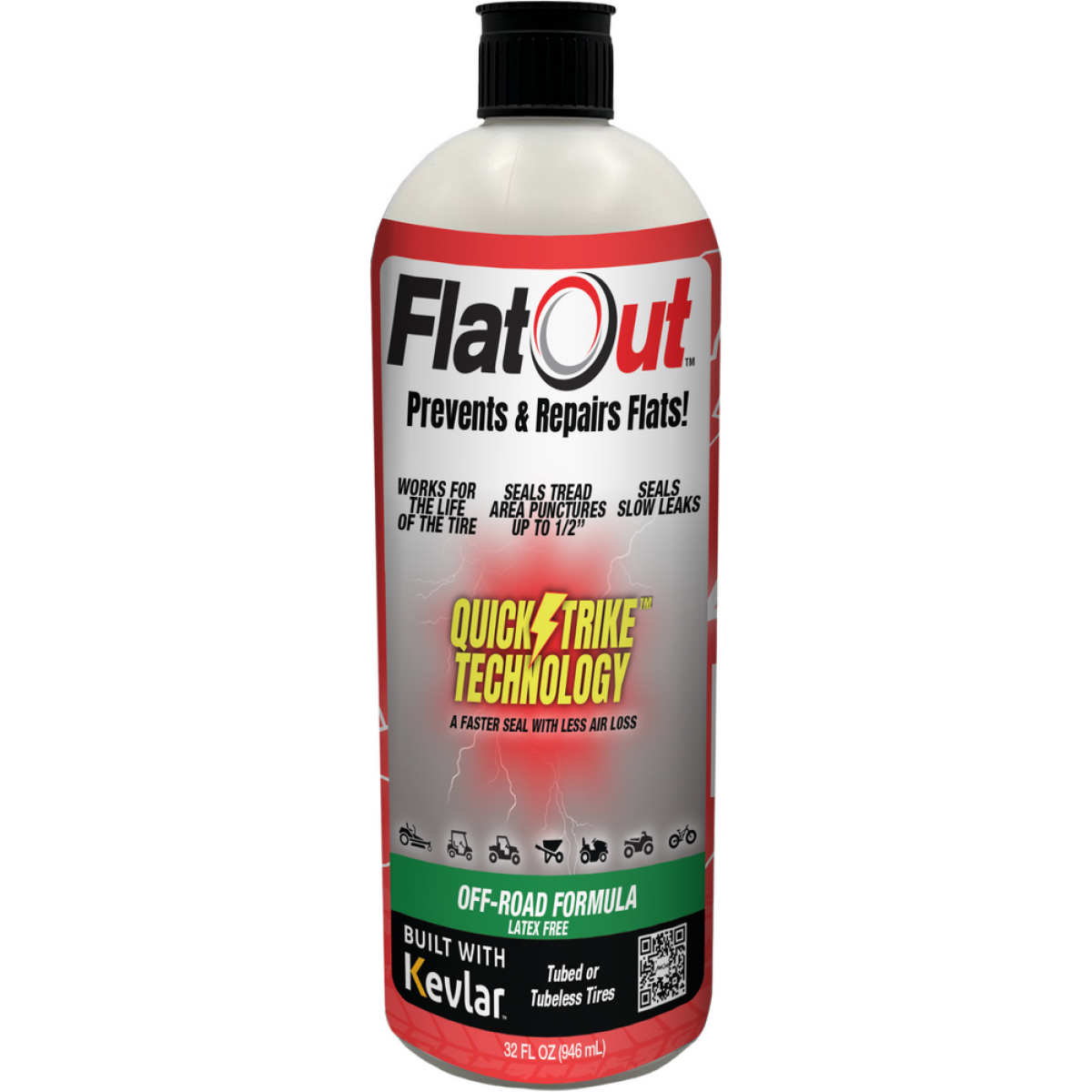 Flat Out Tire Sealant – Dirt Bike, ATV, UTV & Motorcycle Flat ...