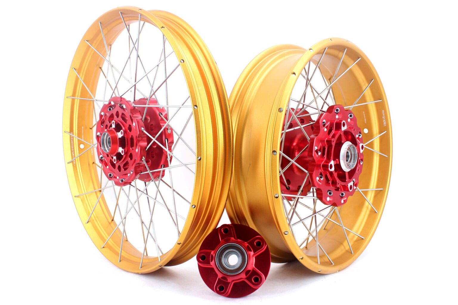 VMX 21/18 Tubeless Rims Fit Honda XL750 Transalp 2023-2024 Red Hub ...